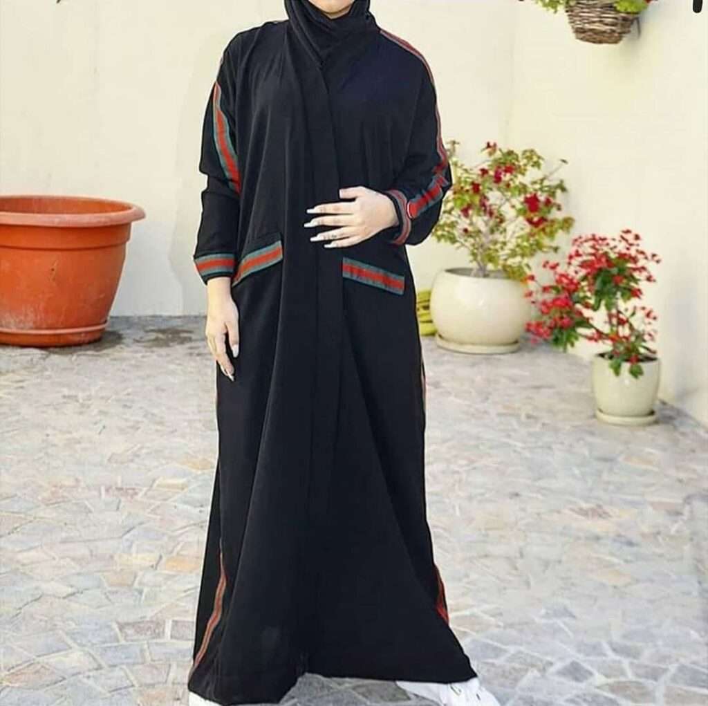 Gucci Border Line Abaya – SK Abayas